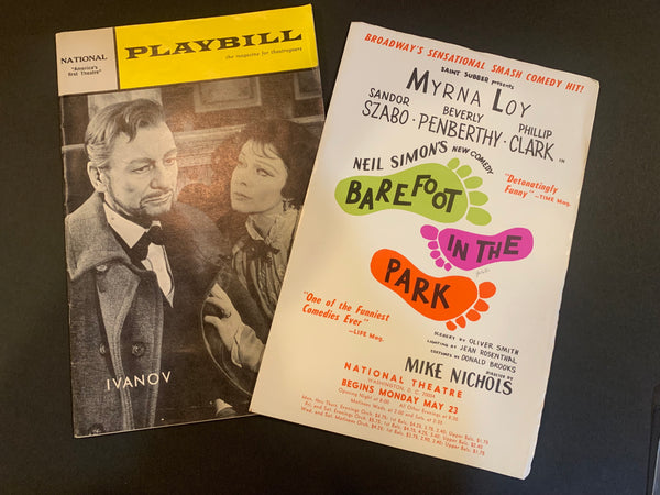 1966 National Theatre Playbill Bundle - Broadway Design Exchange
