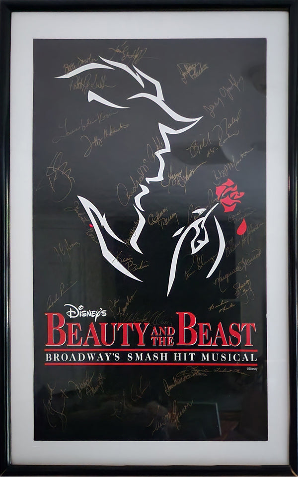 SIGNED POSTER - BEAUTY AND THE BEAST - Autographed by Andrea McArdle ...
