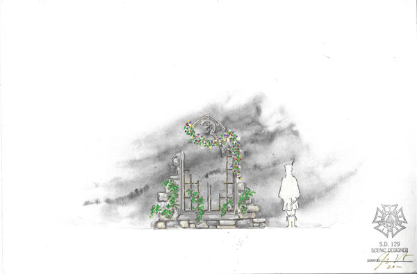 'Crumbling Stone Arch' by Andrew Greenhut - Broadway Design Exchange