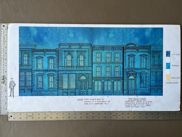 MY FAIR LADY - Tenement Drop - Color Elevation by Todd Potter ...