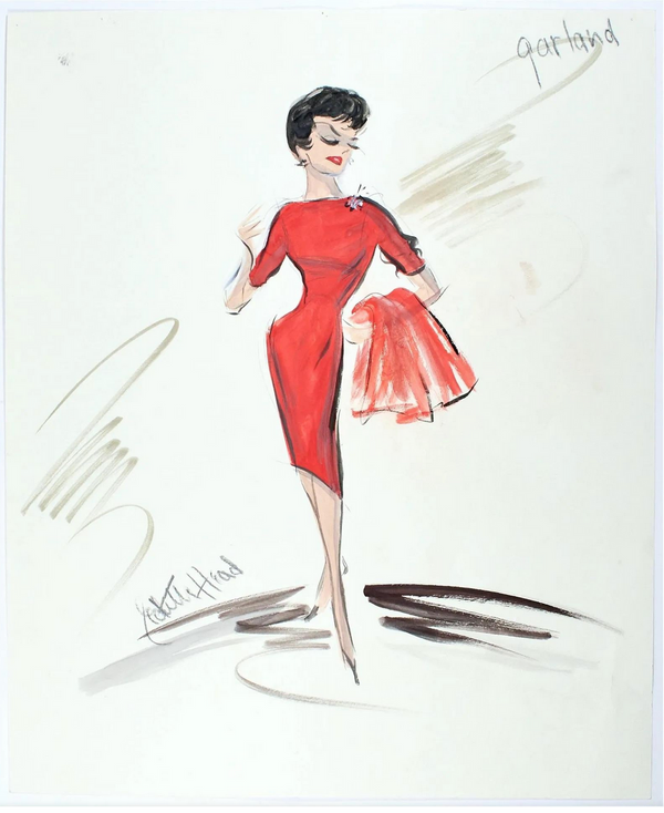 EDITH HEAD - JUDY GARLAND Costume Design, 1963 - Broadway Design Exchange