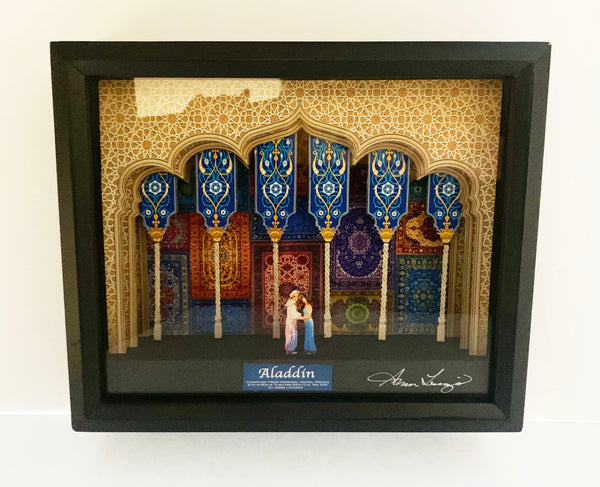 ALADDIN Model Collage No 1 (Pre-Broadway) in Framed Box by Anna Louizo ...