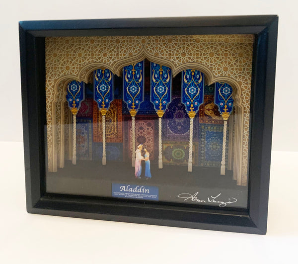 ALADDIN Model Collage No 1 (Pre-Broadway) in Framed Box by Anna Louizo ...