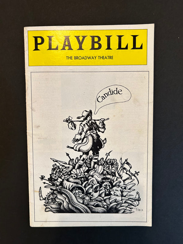 "Candide" Broadway Playbill - Broadway Design Exchange