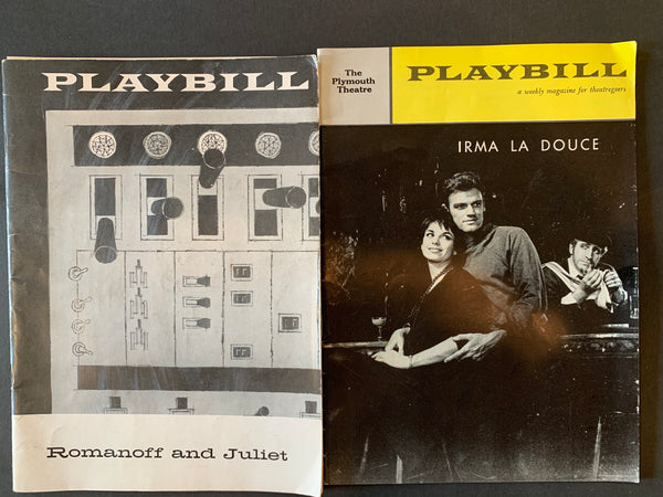 Plymouth Theatre Playbill Bundle - Broadway Design Exchange